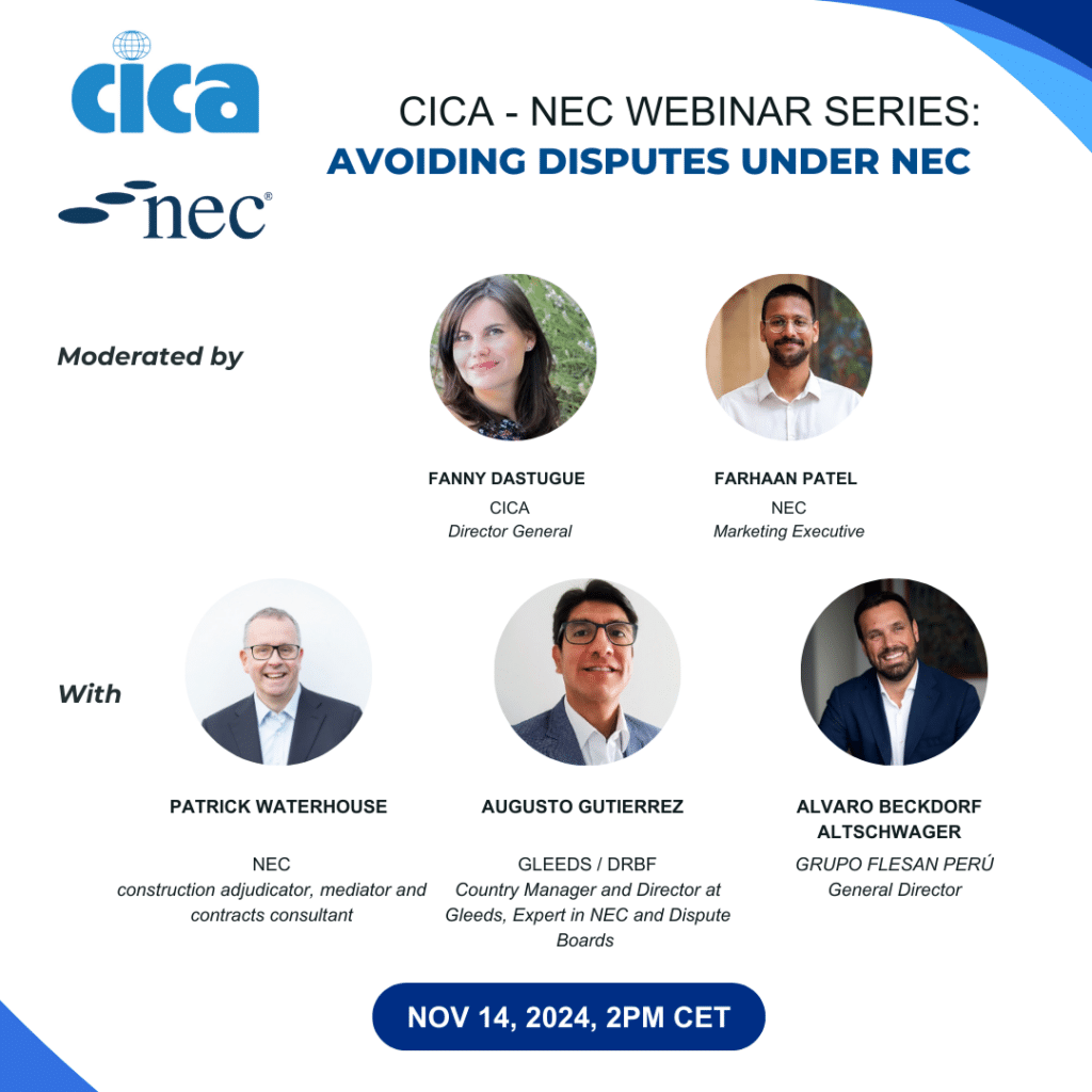 CICA - NEC Contracts Webinar Series - CICA